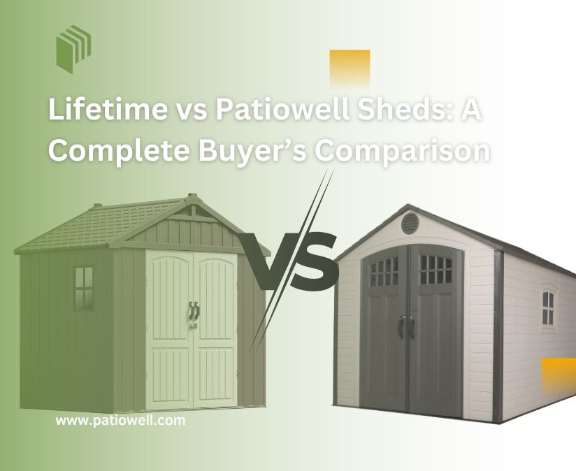 Lifetime vs Patiowell Shed: Which Backyard Shed Is Right for You?