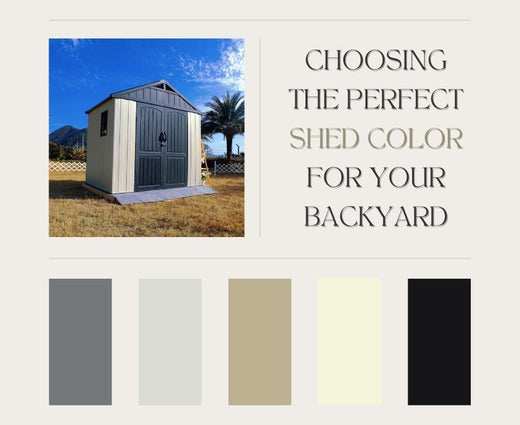 Choosing the Perfect Shed Color for Your Backyard