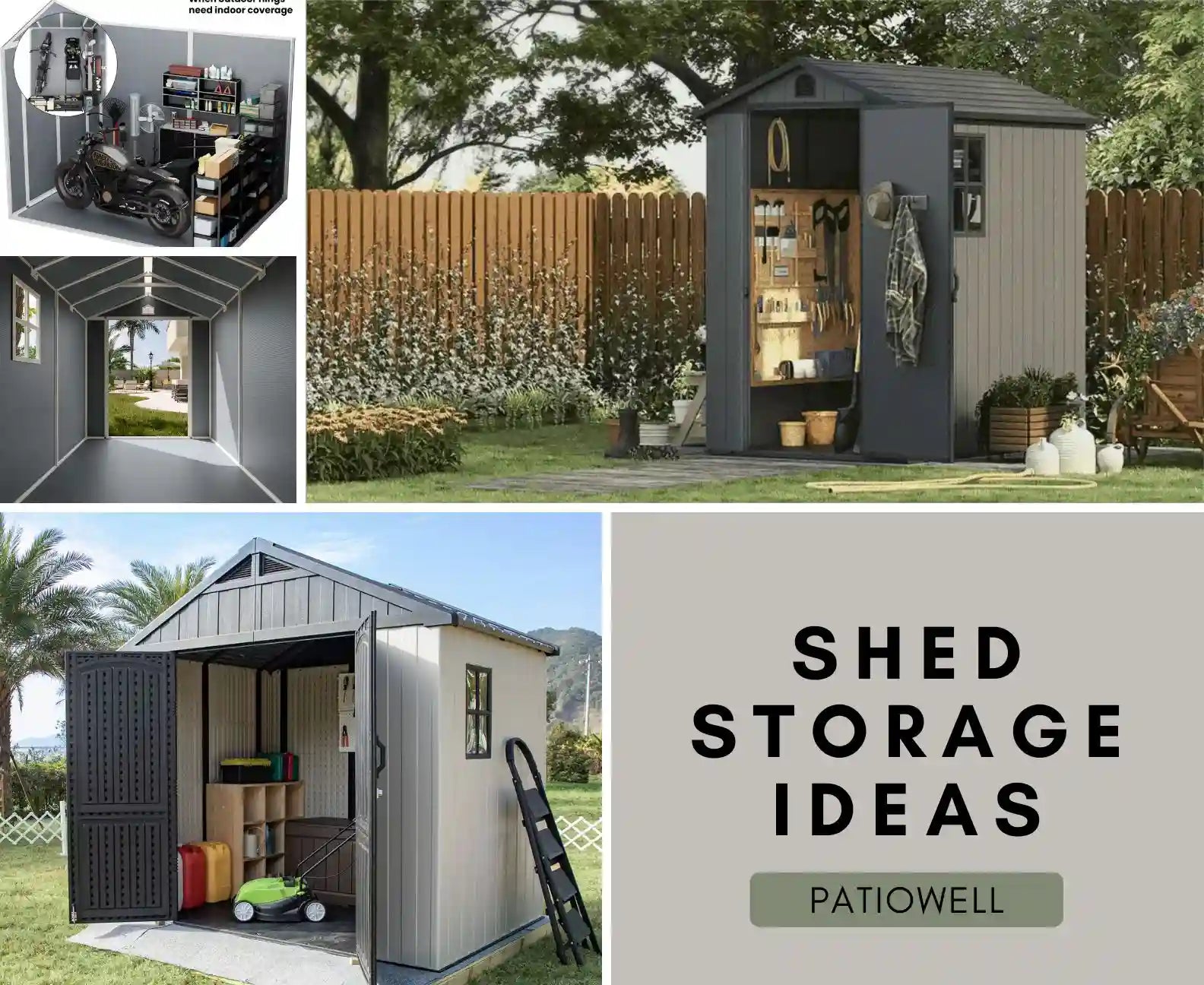 Outdoor Shed Storage Ideas