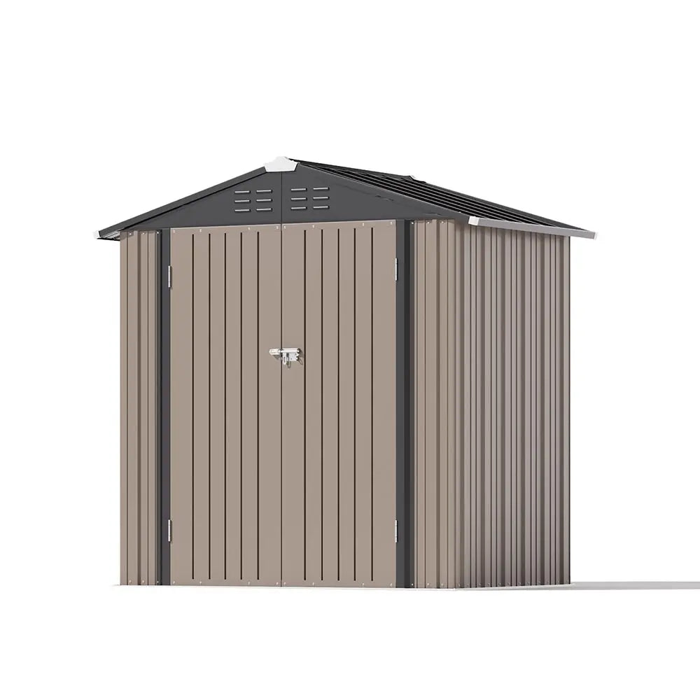 6x4 Metal Storage Shed (4x6 Small Shed)