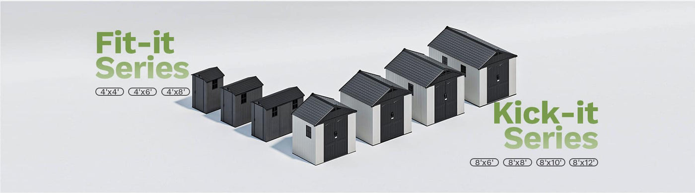 Plastic Storage Sheds | Patiowell